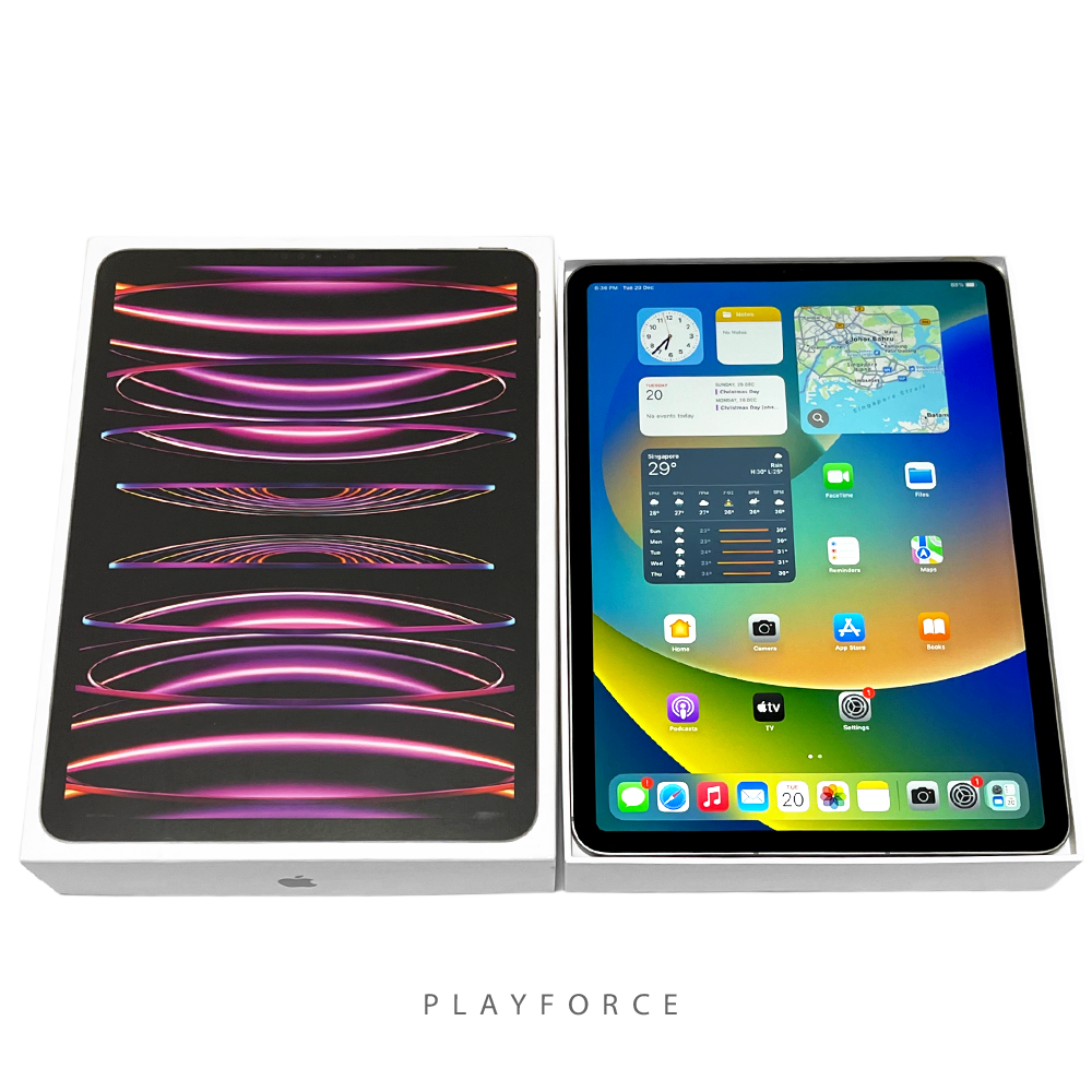 Apple iPad Pro 11 2022 Gen 4 (M2, 128GB, Cellular, Space Grey) – Playforce